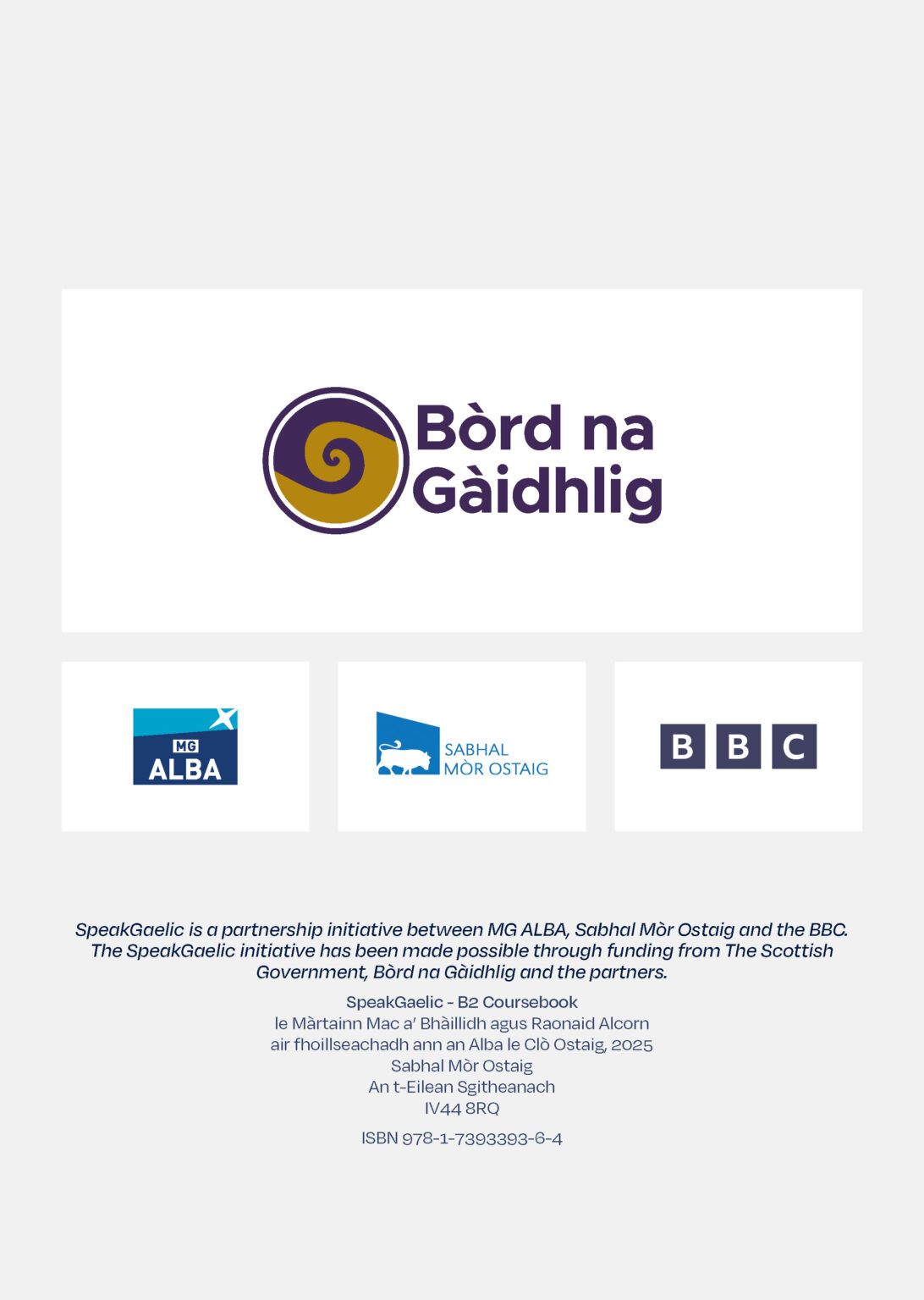 Speak Gaelic B2: Part 2 - Gaelic Books Council